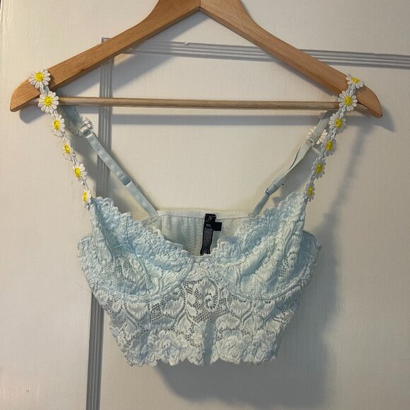 Intimates & Sleepwear | Lacy Bra With Daisy Straps | Poshmark
